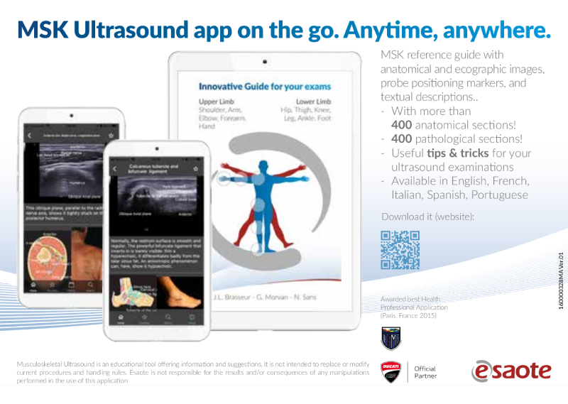 Esaote Library MSK Ultrasound App: free register and download Esaote Library MSK Ultrasound App: free register and download